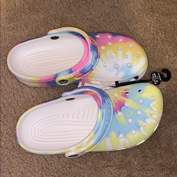 CROCS | Shoes | Nwt Crocs Classic Clogs Pastel Tie Dye Size 6 7 | Poshmark